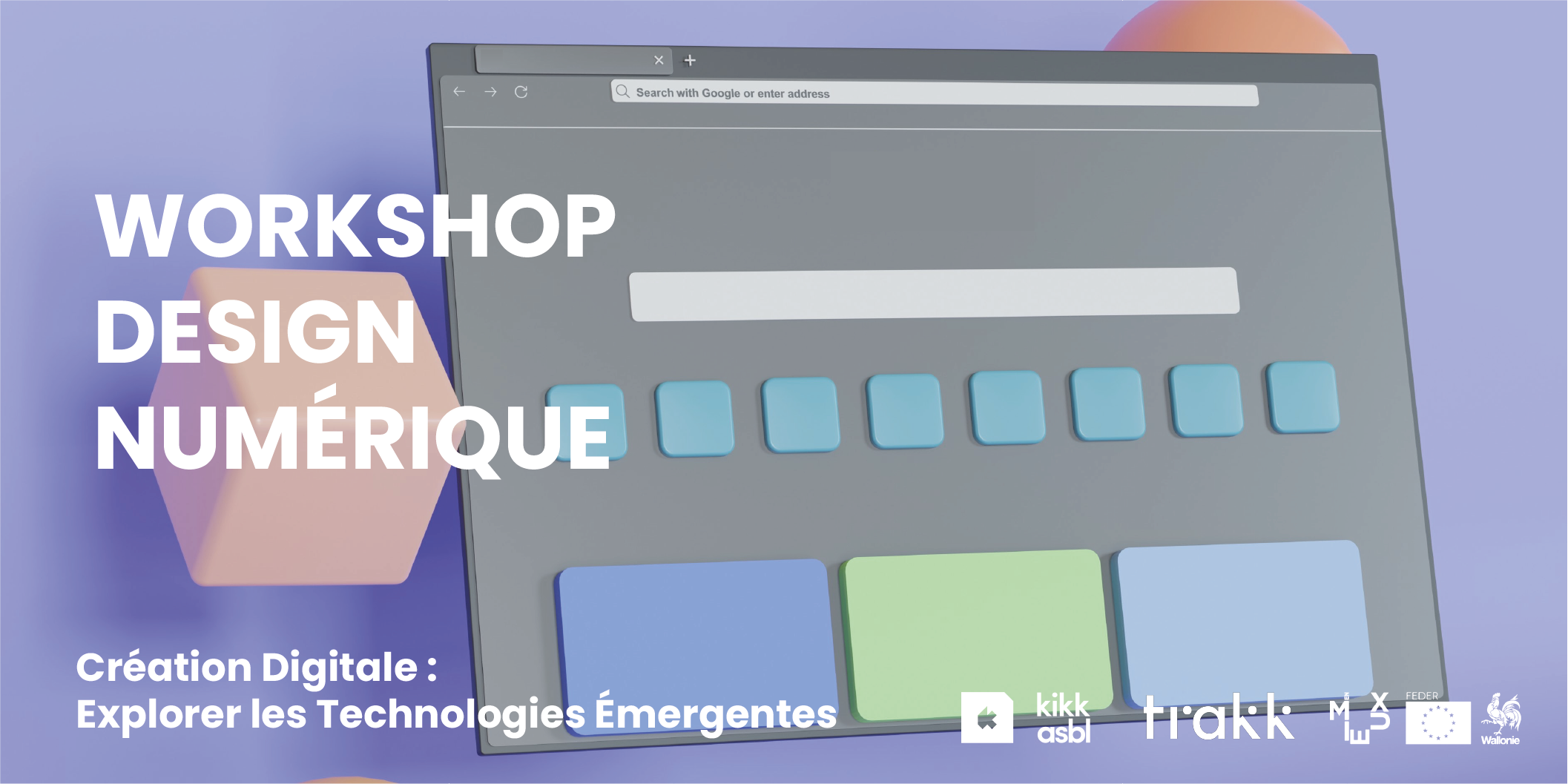WORKSHOPS · Explorer les technologies émergentes et le design numérique ...